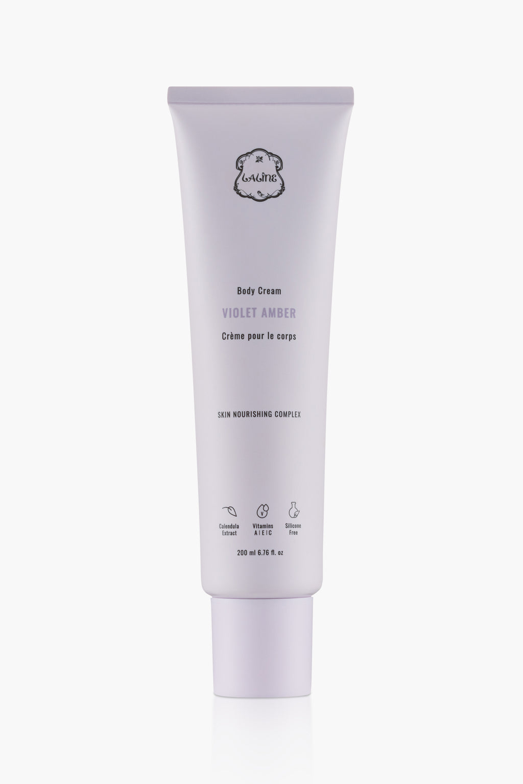 Violet Amber Body Cream - 200 ml | Laline CA