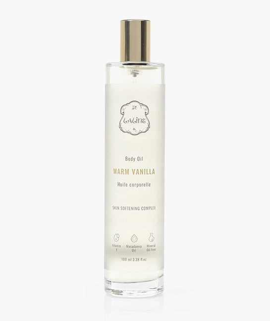 Warm Vanilla Body Oil - 100 ml | Laline CA