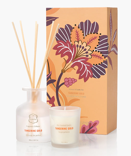 Tangerine Gold Mini Home Fragrance Kit | Laline CA