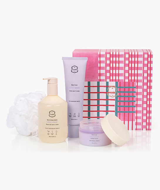 Violet Amber Medium Gift Set | Laline CA