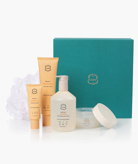 Tangerine Gold Luxe Gift Set | Laline CA